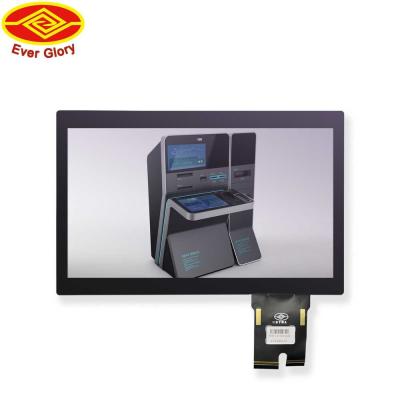 China 13.3 Inch Black Touch Screen Display With 3M Tape 7H Pencil Surface Hardness for sale