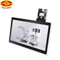 China 13.3 Inch Black Touch Screen Display With 3M Tape 7H Pencil Surface Hardness for sale
