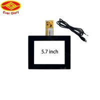 China 5.7 Inch G+G Pcap Touch Screen For Industy for sale