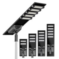 China 3000K - 6000K All In One Solar Street Light 150lm/W Integrated LED Street Light for sale