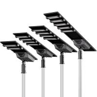 China Lens Adjustable Solar Powered Street Lights 180lm/w - 200lm/w Aluminium Solar Street Light for sale