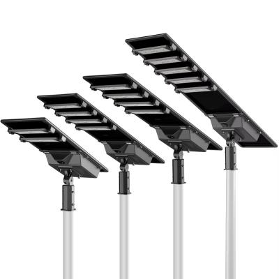 China Lens Adjustable Solar Powered Street Lights 180lm/w - 200lm/w Aluminium Solar Street Light for sale