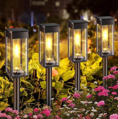 China Decorative Solar Path Lights 3000K Waterproof Solar Pathway Lights 3LM for sale
