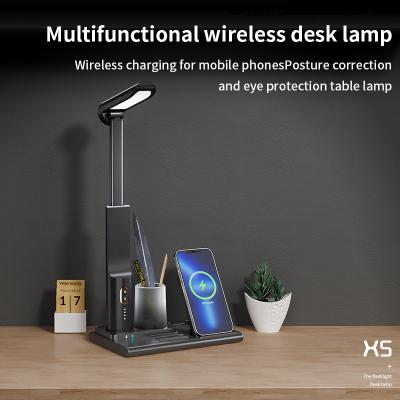 China Bedroom LED Night Light 5 In 1 Foldable Rechargeable Table Lamp 15W for sale