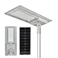 China Remote Control Solar LED Street Light High Efficiency Solar Street Light With Motion Sensor for sale