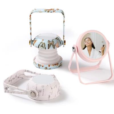 China Folding LED Night Light Portable LED Lantern Lamp Rechargeable For Bedroom for sale