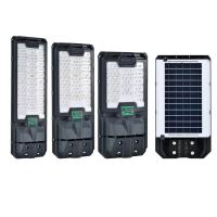 China Outdoor Motion Sensor Wall Light Black Solar Powered Motion Lights IP65 With 140° Beam Angle for sale