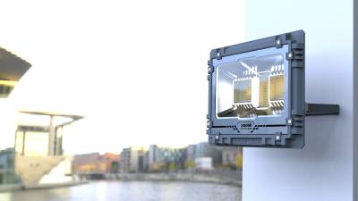 China RGB Solar Flood Light 515LM Bluetooth LED Flood Light IP65 With Music Rhythm Function for sale