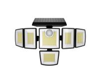 China 4 Head Solar Wall Light 8W Solar Sensor Wall Lamp 800 Lumen For Garden for sale