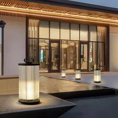 China IP65 Modern Solar Garden Lights Decorative Waterproof Outdoor Floor Lamps 5W for sale