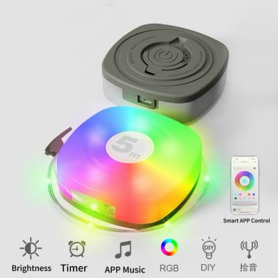 China 7 Color Solar Decorative Light 200LM Camping String Light USB Powered for sale