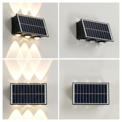 China Smart Solar Wall Light IP65 Motion Sensor Wall Light Adjustable Brightness for sale