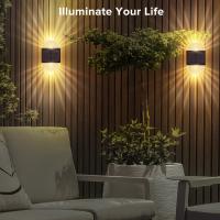 China 2000K Solar Powered Fence Lights IP44 Outdoor Decorative LED Light 5V for sale