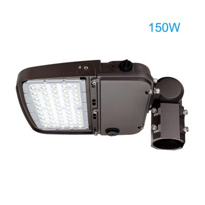 China 75W-300W Adjustable LED Shoebox Parking Lot Light 180LM/W for sale