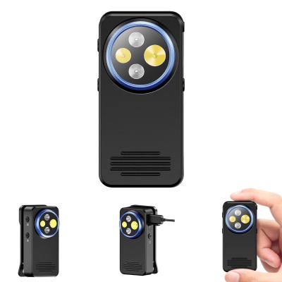 China 600-Lumen Output Ultra-Light 105g LED Flashlight with Dual-Mode Beam and Red Blue Warning Lights for sale