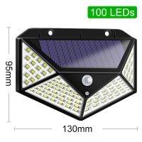 China 280 Lumen Solar Wall Light with 1200mAh Battery and 4W Solar Panel for Outdoor Lighting for sale