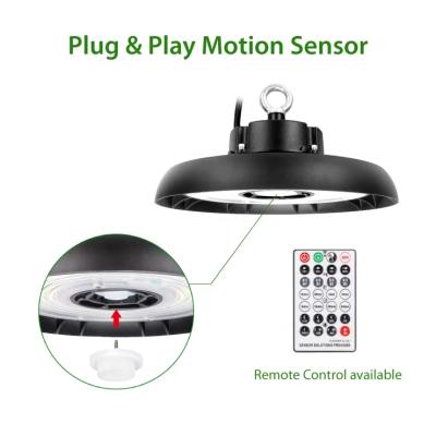 China ETL certified UFO high bay light with wide voltage input and high luminous efficiency (150-190lm/W) for sale