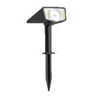 China High conversion RGB colorful light  solar spot light outdoor courtyard wall lighting for sale