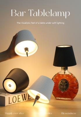 China Ambient Touch-Sensitive Three-Color Dimming Bottle Stopper Light, Home Bar & Dining Room Decor for sale