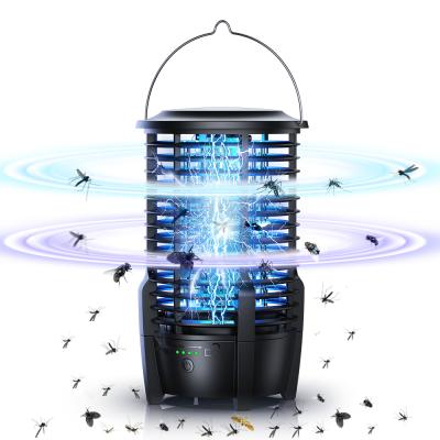 China High-Capacity Rechargeable Mosquito Lamp Multi-Functional Electric Mosquito Racket for Home, Camping, and Outdoor Use for sale