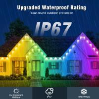 China Waterproof IP67 Smart RGB LED Eave Lights – 50 Scene Modes, Outdoor Light Strips for sale