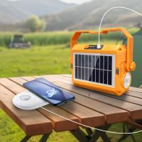 China Multifunctional Solar-Powered Portable Work Light | Three Color Temperatures, Dimmable Lighting for sale