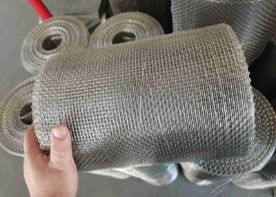 China Closed Edge Ss Woven Wire Mesh With Selvage Style for sale