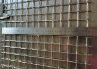 China Slot Hole Steel Crimped Wire Mesh For Sieve Vibration And Buildings for sale