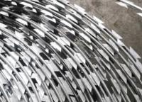 China High Security BTO10 Razor Barbed Wire Stainless Steel Core And Galvanize Coated for sale