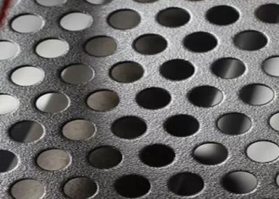 China 2.0mm Round Hole Perforated Aluminium Security Mesh With Stronger Structure for sale