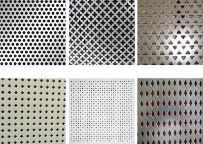 China Stainless Steel Perforated Metal Mesh 0.40 - 5.00MM Thickness for sale