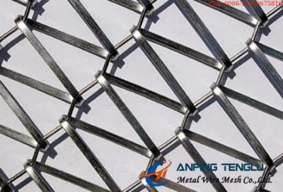 China Metallic Curtain Gama Flexi Flat Spiral Wire And Crimped Rod Structure for sale