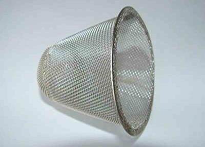 China Galvanized Woven Edge Wire Mesh Filters For Oil Gas Filtration Tube Cap And Disc for sale