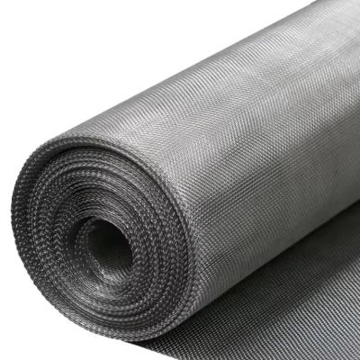 China 22 Mesh 0.2 Mm Steel Woven Wire Mesh 304 Invisible Window Screen for sale