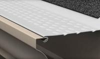 China Painted Perforated Aluminum Sheet Louvered Gutter Guard Convenient Cleaning for sale