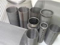 China Cylindrical Extruder Screen Spot Welded Edges And Aluminum Framed Edges Single Layer Or Multilayer for sale