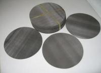 China Stainless Steel 304 Extruder Screen Disc High Temperature Resistance Corrosion Resistance for sale