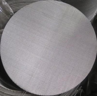 China Stainless Steel Dutch Wire Mesh Filter Disc For Low Cost Filtration Solutions for sale