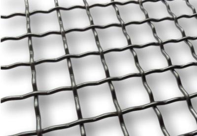 China Single Intermediate Double Intermediate Crimped Wire Mesh With Rectangular Holes for sale