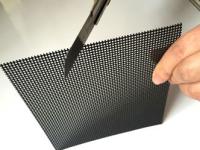 China Knife Proof Window Screen Mesh Stainless Steel Powder Coated 0.035