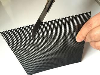 China Knife Proof Window Screen Mesh Stainless Steel Powder Coated 0.035