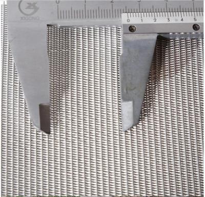 China Stainless Steel Reverse Dutch Weave Wire Cloth Good Tensile Toughness for sale