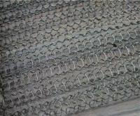 China Irregular Hole Stainless Steel Knitted Wire Mesh Heat Shield Isolators / Vibration Dampeners for sale