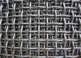 China Pre - Crimped Steel Wire Mesh Screen Weave Barbecue Mesh 25x25x3.0mm Solid Structure for sale