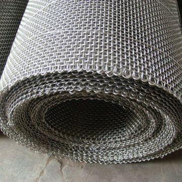 China Tec Sieve Crimped Stainless Steel Wire Mesh Woven SS316 For Quarries / Mining for sale