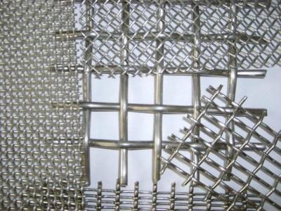 China Lock Crimped Steel Wire Mesh Vibrating Wire Screen Stainless Steel 1-10mm Wire Gauge for sale