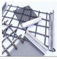 China Stainless Steel Wire Mesh Crimped Type Barbecue Grill / Mine Screen 1-10mm Wire Gauge for sale