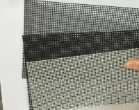 China Window Mesh Stainless Steel Security Screen PVC Coated Flat Surface Multi - Sizes for sale