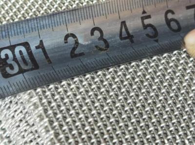 China Window Mesh Stainless Steel Security Screen PVC Coated Flat Surface Multi - Sizes for sale