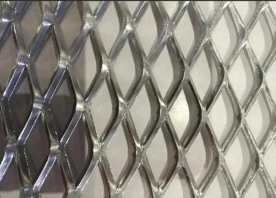 China Galvanized Expanded Metal Screen Mesh Stainless Steel Diamond Hole Shape Customized for sale